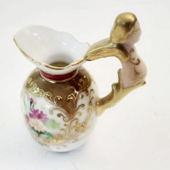 Vintage | Accents | Japanese Porcelain Miniature Pitcher Handpainted ...